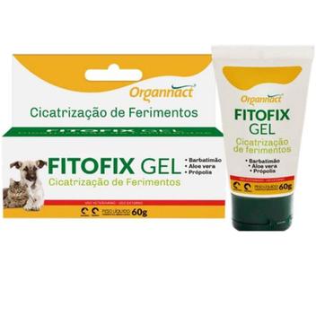 Fitofix Pomada Cicatrizante para Cães e Gatos60g Organnact ...