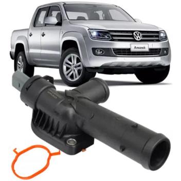 Flange Fluxo de Água com Sensor Temperatura Amarok de 2010 à 2021 ...