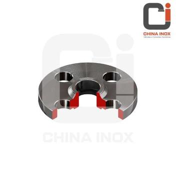Flange s/o inox 304/l ansi b16.5 classe 150 rf 3/4'' - CONEXÕES EM AÇO ...