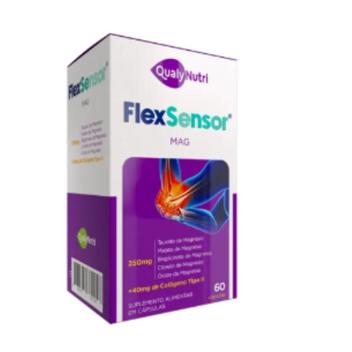 Flex Sensor Mag C/60 Cápsulas - Qualynutri - Qualy nutri - Colágeno ...