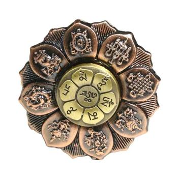 Flor De Lótus Metal Fidget Spinner Mão Spinner Para Autismo Alívio Do ...