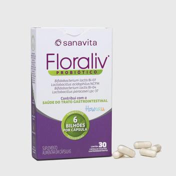 Floraliv Probiótico Display 30 Cápsulas Vegetais - Sanavita - Tatame ...