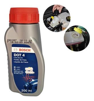 Fluido De Freio Dot 4 Original Bosch 200ml - Fluido de Freio - Magazine ...