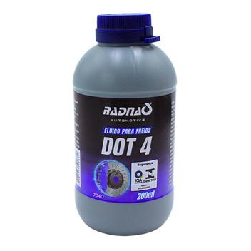 Fluido Oleo De Freio Dot 4 Dot4 Radnaq 200ml - Fluido de Freio ...
