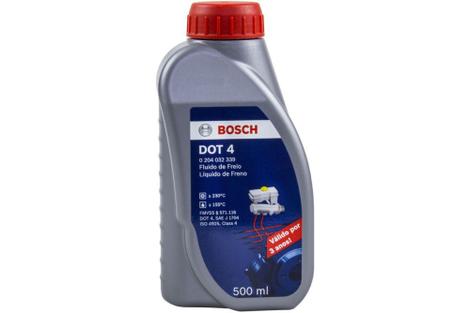 Fluído Oleo Freio Bosch Dot4 Dot 4 500ml Universal - Fluido de Freio ...
