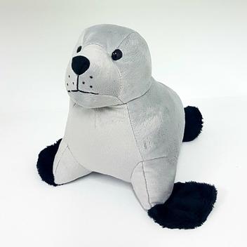 Foca de Pelúcia 21 cm - Floco de Neve - Brumar - Pelúcia - Magazine Luiza