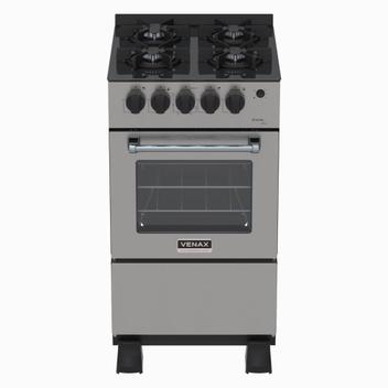 Fogao a Gas 4 Bocas Venax Gaudi Line Inox - Fogão 4 Bocas - Magazine Luiza