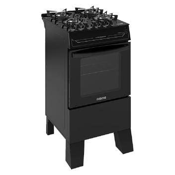 Fogão a Gás Itatiaia Electra Glass Plus 4 Bocas Mesa de Vidro - Bivolt ...