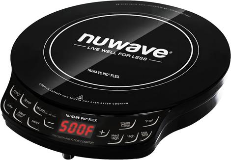 Fogão de indução Nuwave Flex Precision 10,25 polegadas 1300W - Cooktop ...