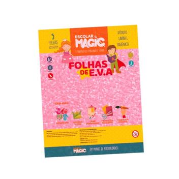 Folha de EVA - Glitter - Neon - Rosa - Magic - Glitter e Purpurina ...