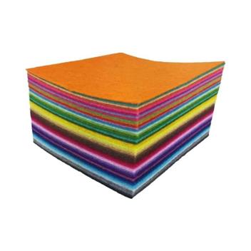 Folhas de Feltro Coloridas - 40 Peças para Artesanato Infantil DIY ...