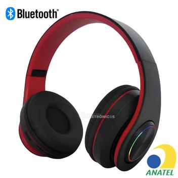 Fone Bluetooth Over-Ear com Microfone, Rádio FM, SD e Conexão P2 para ...