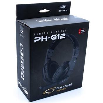 Fone com Microfone Game PH-G12BK C3 TECH - C3TECH - Fone de Ouvido ...