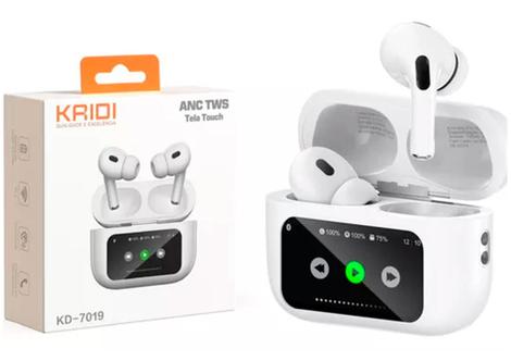 Fone De Ouvido Air ProTela Touch Acústico Anti Ruido Premium - KAIDI ...