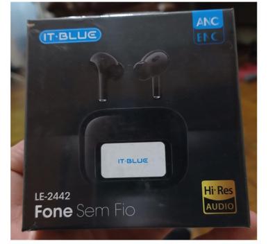 Fone de Ouvido Bluetooth It-Blue Le-2442 - Sem Fio, Tela Touch - It Blue - Fone de Ouvido com ...