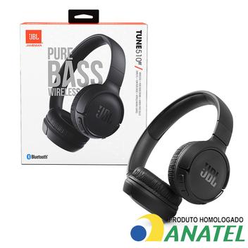 Fone de Ouvido Bluetooth JBL Tune 510BT JBLT510BTBLK Preto - Headphone ...