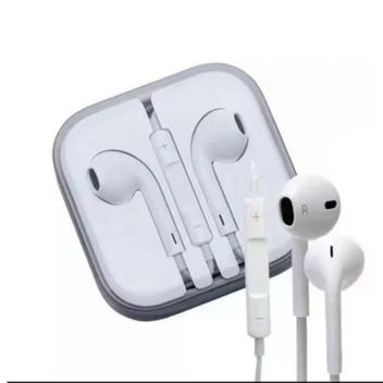 Fone de Ouvido com Fio e Microfone Branco Conector Entrada P3 para ...