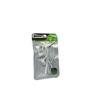 Fone de ouvido com fio p2 3.5mm com microfone simples - Verde - Fone de ...