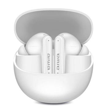 Fone De Ouvido Eardbud Aiwa Aws-eb-04w Bluetooth Ipx4 Branco - Fone de Ouvido Bluetooth ...