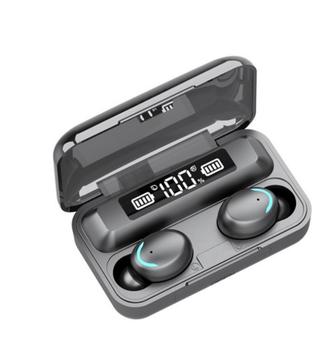 Fone De Ouvido F9 pro Bluetooth 5 Cvc 8 Tws Redução De Ruído À Prova ...