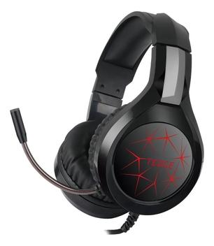 Fone De Ouvido Gamer Preto Com Microfone E Led Tedge - Headset Gamer ...