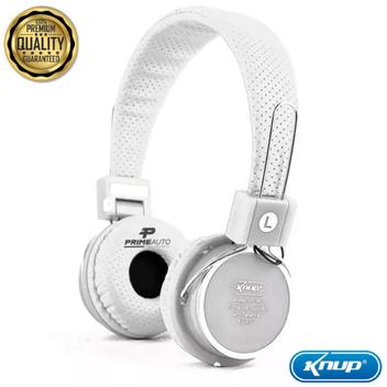 Fone de Ouvido Headphone Headset Bluetooth Tv Celular Video Game Knup ...