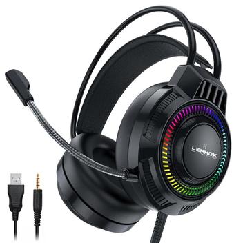 Fone de Ouvido Headset Gamer com Led Lehmox Hyper GT - Headset Gamer ...