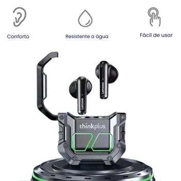 Fone De Ouvido In-ear Gamer Sem Fio Lenovo Thinkplus XT81 Cinza/Preto ...
