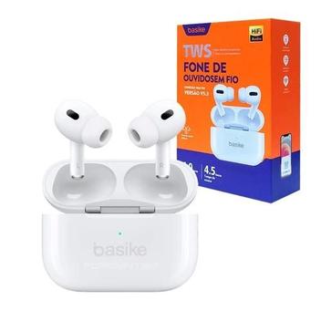 Fone De Ouvido Sem Fio Basike TWS V5.3 - Fone de Ouvido Bluetooth - Magazine Luiza