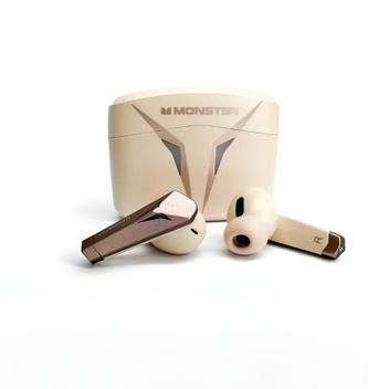 Fone de Ouvido Sem Fio Bluetooth 5.4 Monster XKT06 Gamer TWS Super Bass ...