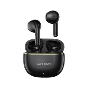 Fone de Ouvido Sem Fio C3Tech EP-TWS-30BK, Bluetooth - C3 TECH - Fone ...