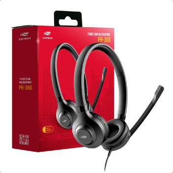 Fone Headset USB C3 Tech PH-360BK Preto - C3Tech - Headset Gamer ...
