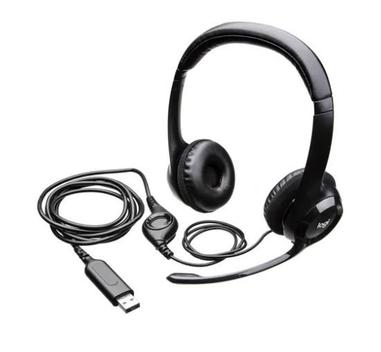 Fone headset usb com fio h390 logitech * - Headset com Fio - Magazine Luiza