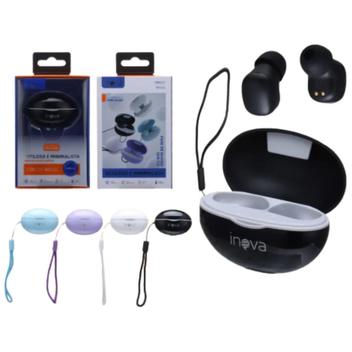 Fone ouvido Bluetooth INOVA FON-20380 - BRANCO - Fone de Ouvido ...