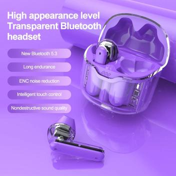 Fone Sem Fio Bluetooth Tws V5.3 Basike Fon-2035 Roxo - Fone de Ouvido Bluetooth - Magazine Luiza