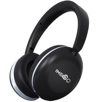 Fones de ouvido Bluetooth IMENSO V5.0 com cancelamento de ruído - preto ...