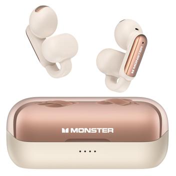 Fones de ouvido sem fio Monster Open AC601 Bluetooth 5.4 32H brancos ...