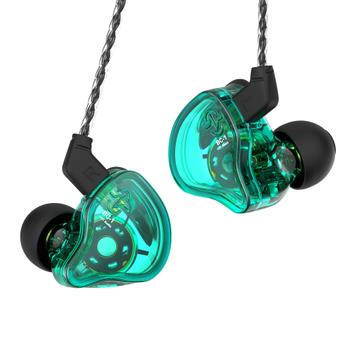 Fones de ouvido YINYOO CCZ Melody Linear 1DD 1BA Hybrid Drivers Green ...