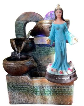 Fonte Água Orixá Iemanja Decor Cascata Mesa Bivolt de Mesa - Althea ...