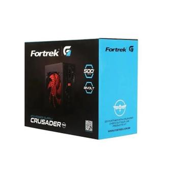 Fonte atx 500w fortrek crusader - DIVERSAS - Fonte de Alimentação ...