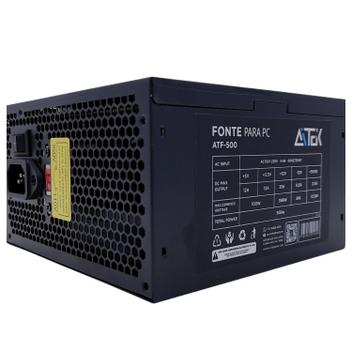 Fonte de Alimentação Para Computador PC Atx 500w - Aitek - Fonte para ...