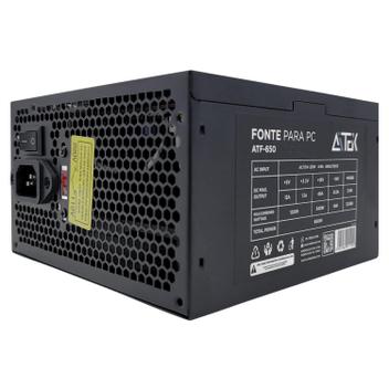 Fonte De Alimentação Para Computador Pc Atx de 650w real - Aitek ...