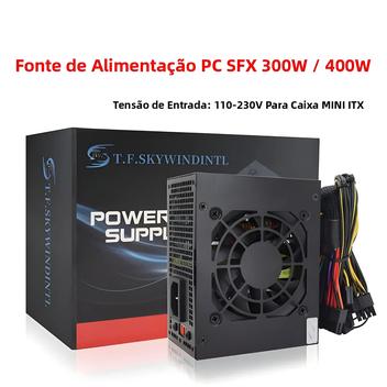 Fonte De Alimentação Para Computador SFX De 300W 400W Para Mini ITX ...