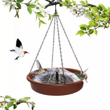 Fonte de pia solar pendente Birds para banheiro - J-One - Luminária ...
