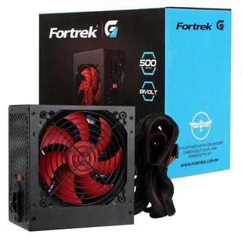 Fonte Para PC Fortrek Crusader 500W Bivolt - Fonte de Alimentação ...