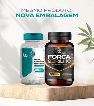 Força e Brilho 550MG 60CAPS 1 POTE Bioquimica - Lactobacilos - Magazine ...