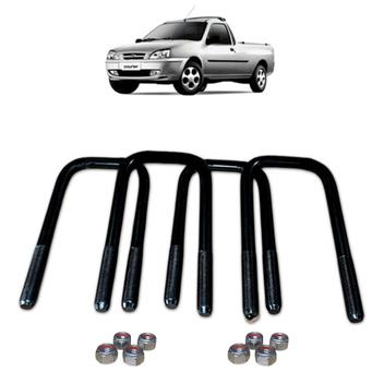 Ford Courier Kit 4 Grampos de elevação 4cm Feixe de Molas - Borfix ...