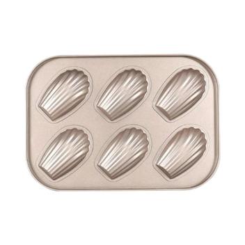 Forma Antiaderente Para 6 Madeleines Em Formato De Concha, Aço Carbono ...