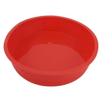 Forma Assadeira De Bolo Torta Redonda Silicone Vermelho - Max Clink ...