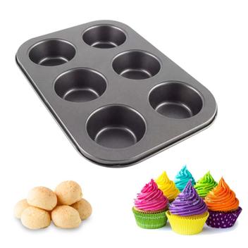 Forma de Assar Bolinhos e Cupcake 6 Cavidades Ecos - Forma / Assadeira ...